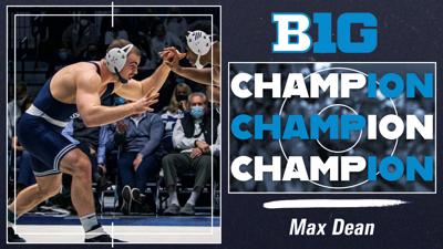 Penn State wrestling's Max Dean nabs Big Ten individual title at 197 ...