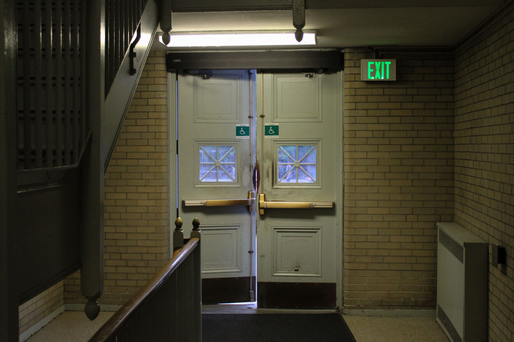Liminal Spaces, Osmond Laboratory exit door | | psucollegian.com