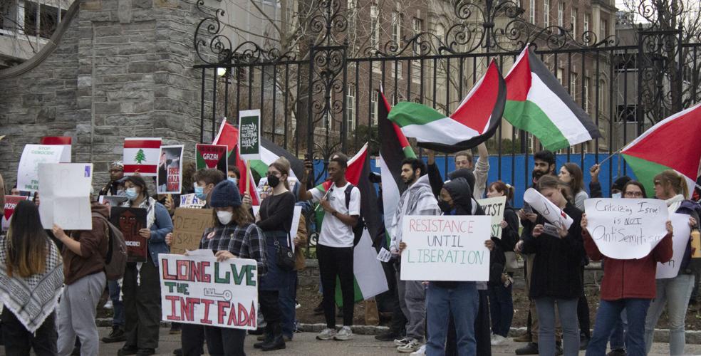 Penn State students protest Israeli airstrikes in Gaza | University ...