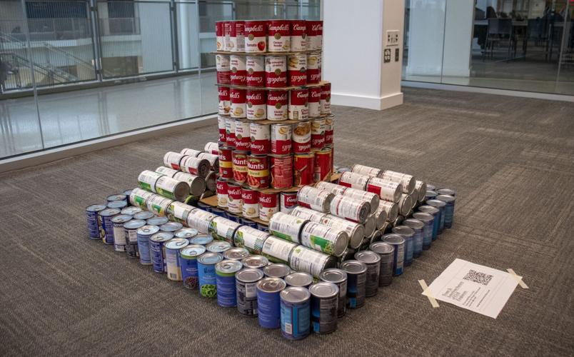 Penn State Lion's Pantry hosts annual CanStruction, builds awareness ...
