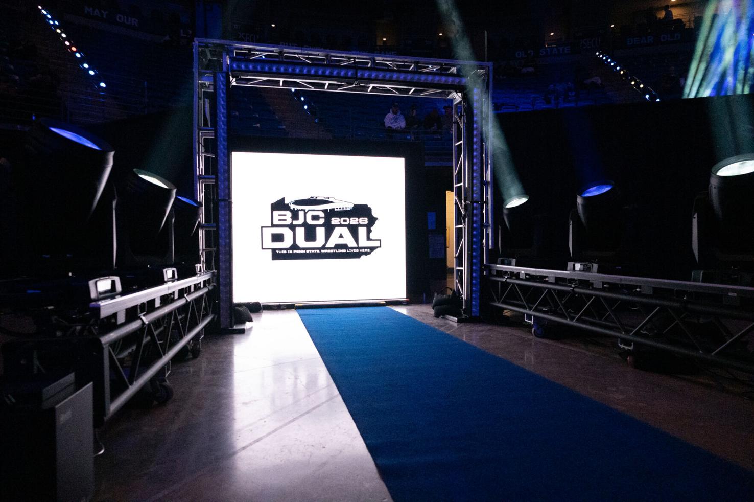 Wrestling vs Nebraska: Walk out tunnel | | psucollegian.com