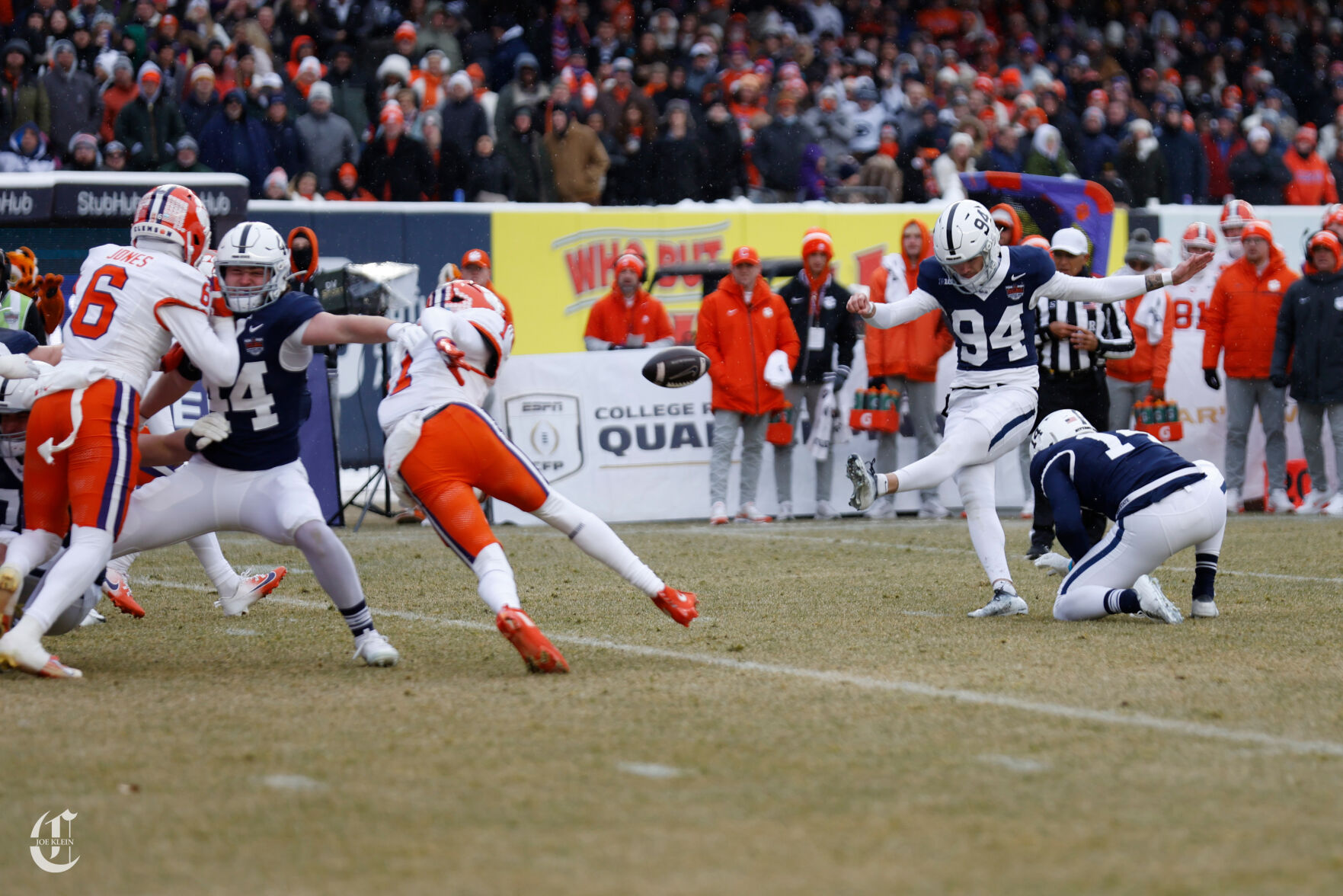 How Ryan Barker helped lead Penn State to Pinstripe Bowl win | Penn ...