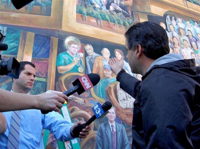 Muralist paints over Sandusky | State College News | psucollegian.com