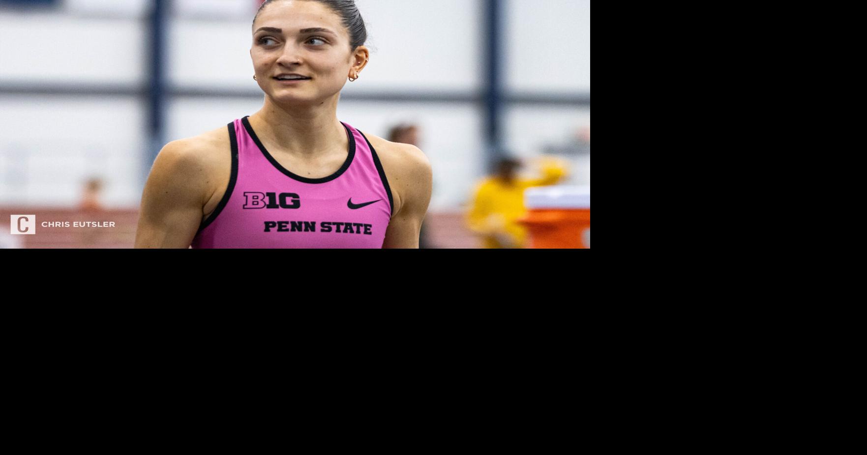 PSU Track and Field, Multi-sport indoor facility, Zurchich smiles at ...