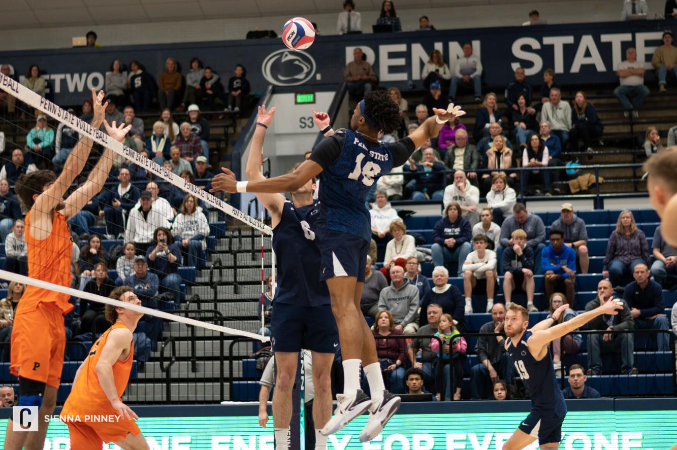 John Kerr, Toby Ezeonu shine in Penn State men's volleyball's win over ...