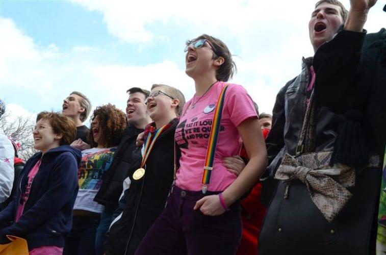 Pride Week: Rally encourages LGBTA community to 'say it loud ...