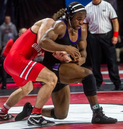 Big Ten wrestling tournament, Yahya Thomas and Sammy Sasso ...