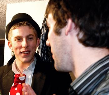 Chicken imposter hangs up the mask | Archived News | Daily Collegian ...