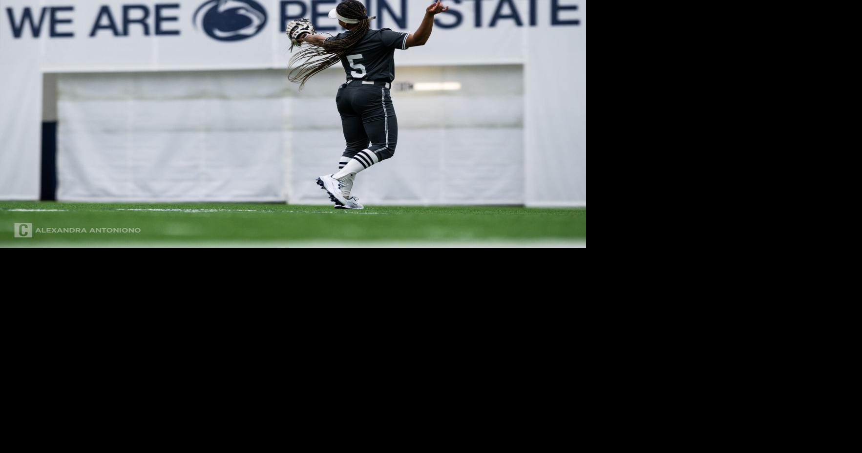Penn State Softball Community Day, Lydia Coleman dances ...