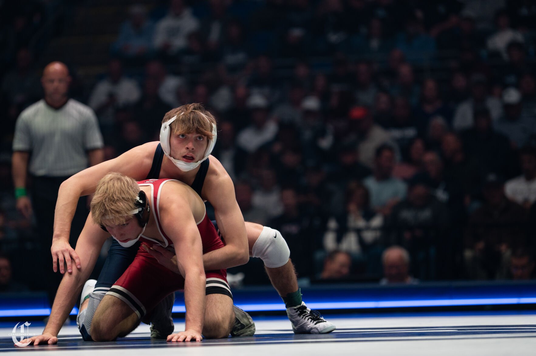 Marcus Blaze shows out in Penn State wrestling debut | Penn State ...
