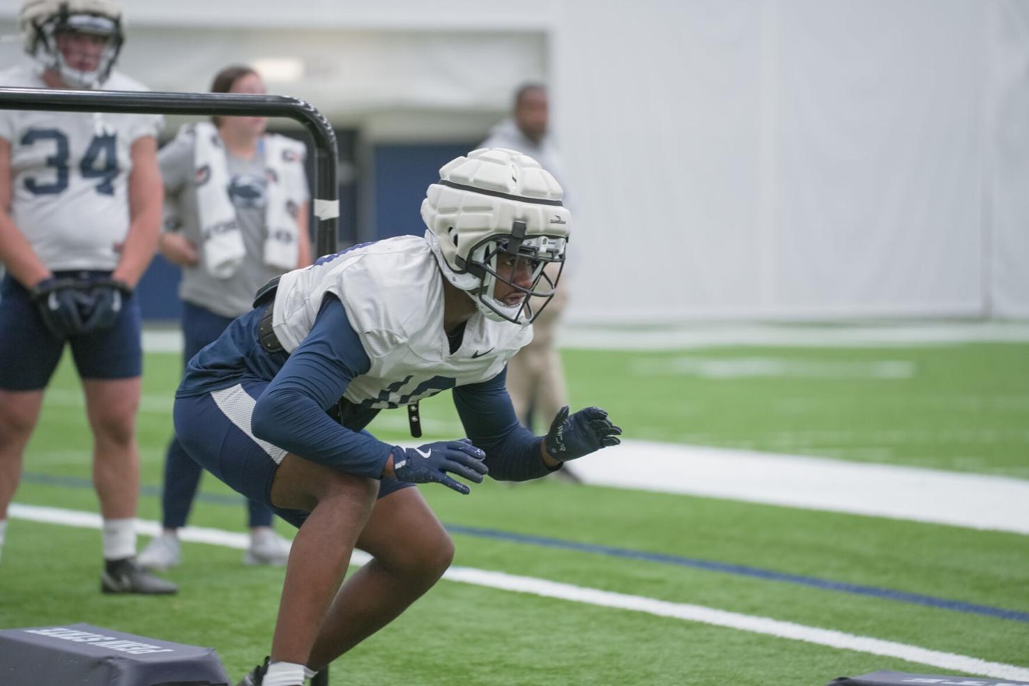 Practice observations | Penn State RB Nick Singleton back at practice ...
