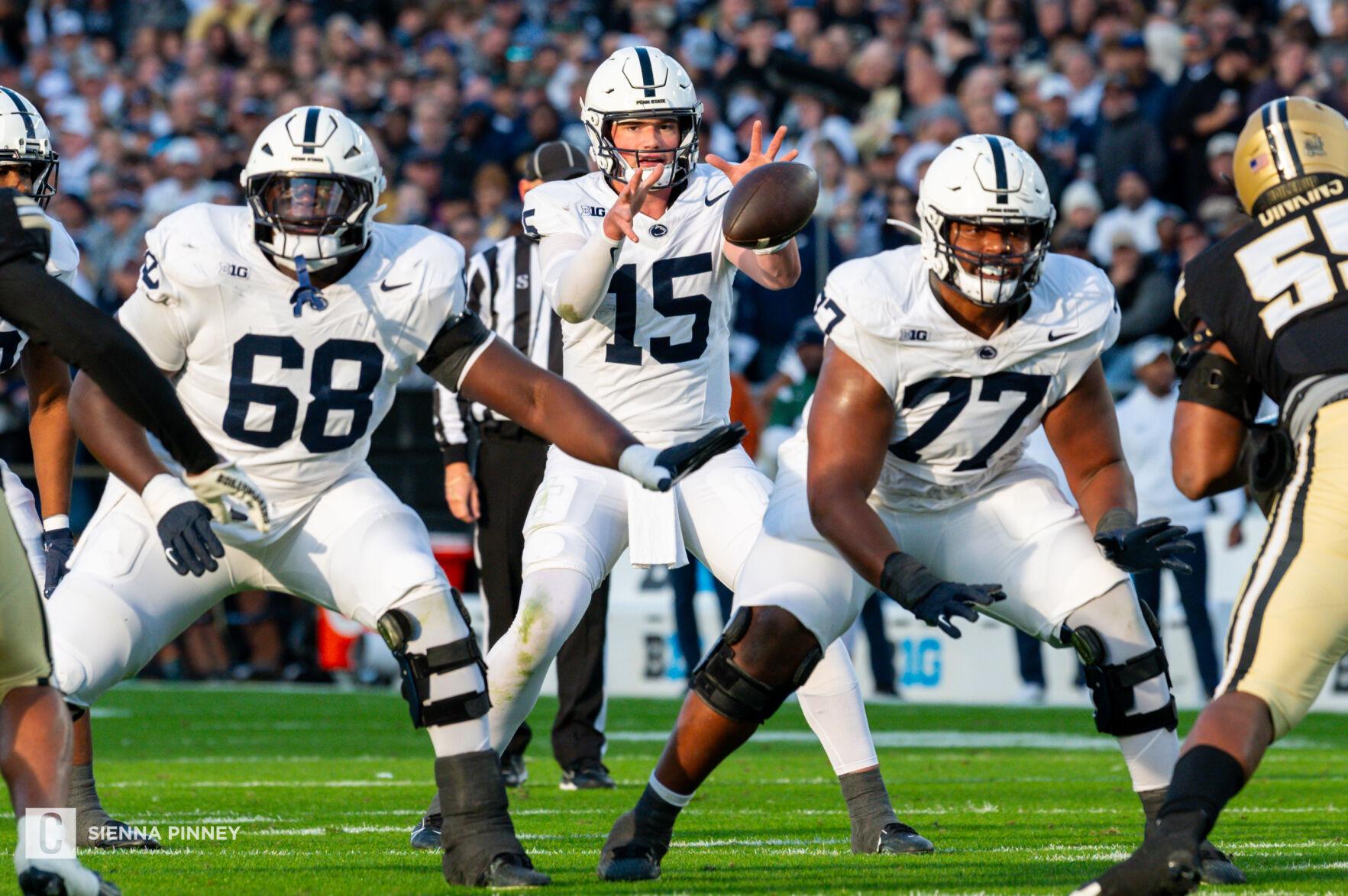 ‘He'll be back in the facility early tomorrow’ | Penn State QB Drew ...