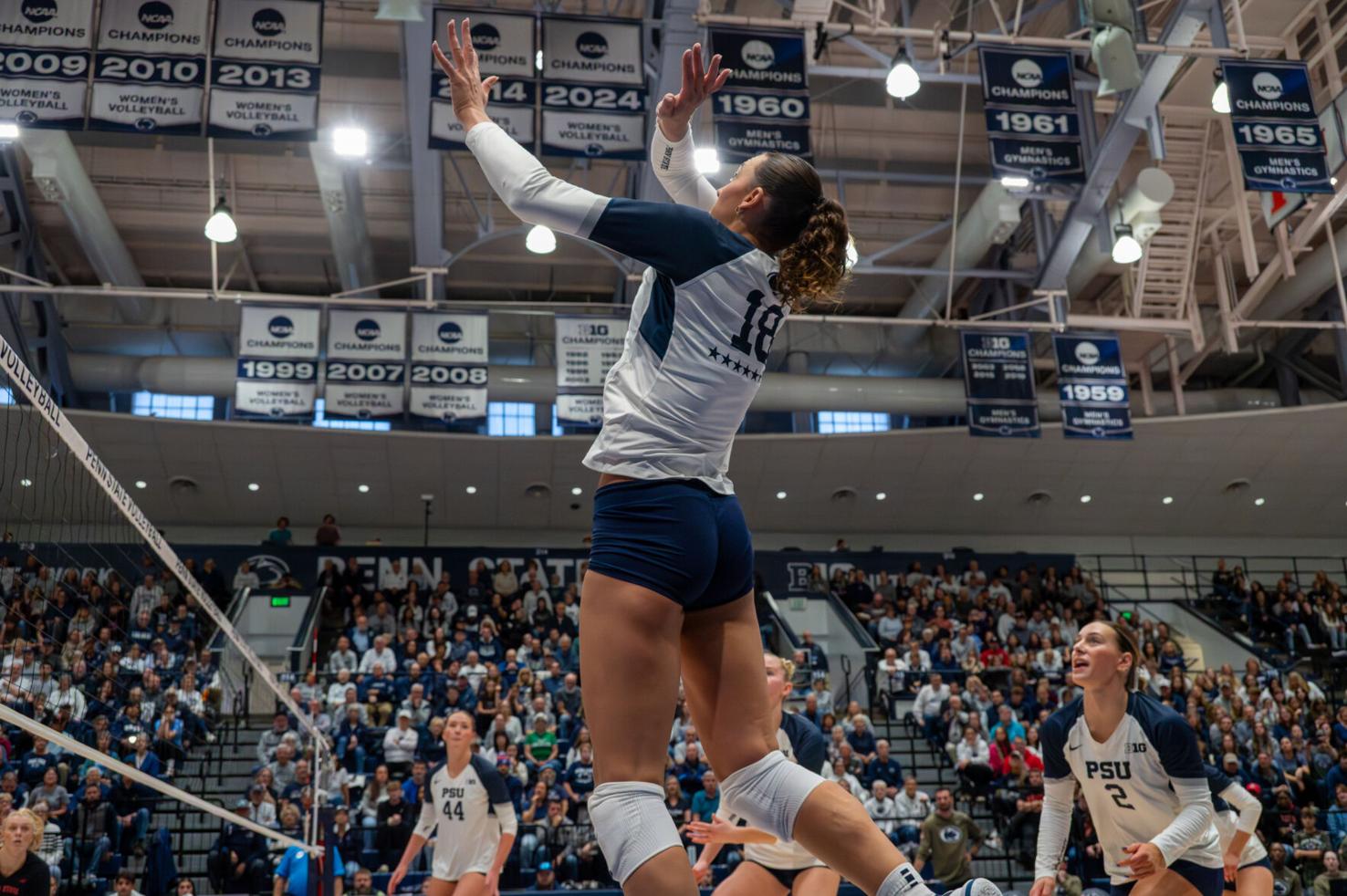 No. 25 Penn State volleyball outworked by No. 1 Nebraska, falls in ...