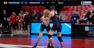 Film review | Braeden Davis dominates Big Ten Championships | Penn ...