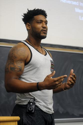 David Carter, former NFL player, speaks about his vegan lifestyle ...