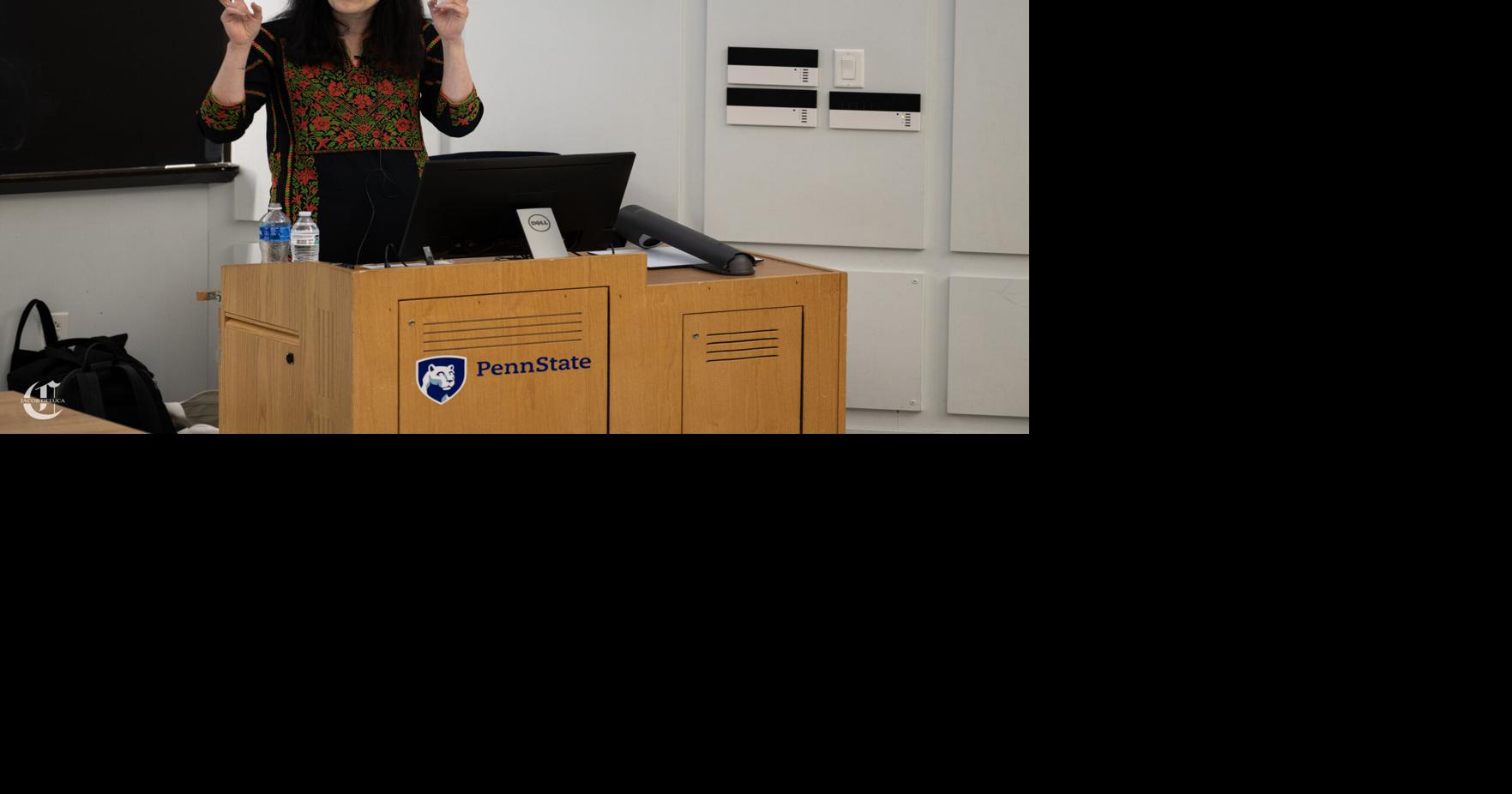 Wafa Ghnaim lectures at Penn State | University Park Campus News ...