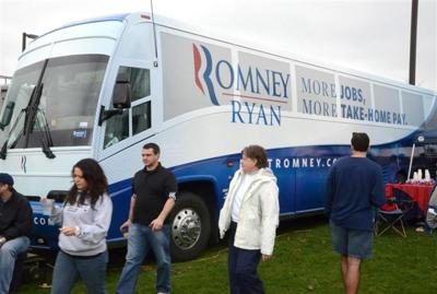Romney-Ryan bus tour stops in Happy Valley | Archived News | Daily ...
