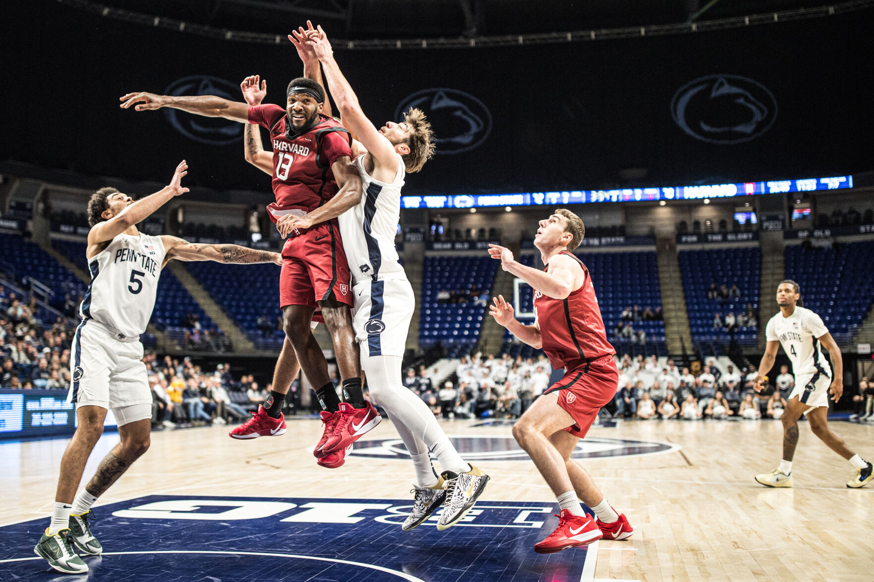 Penn State vs Harvard Men’s basketball, faces 35mm | | psucollegian.com