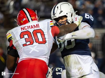 Drew Shelton embracing grind, settling into new role on Penn State OL ...