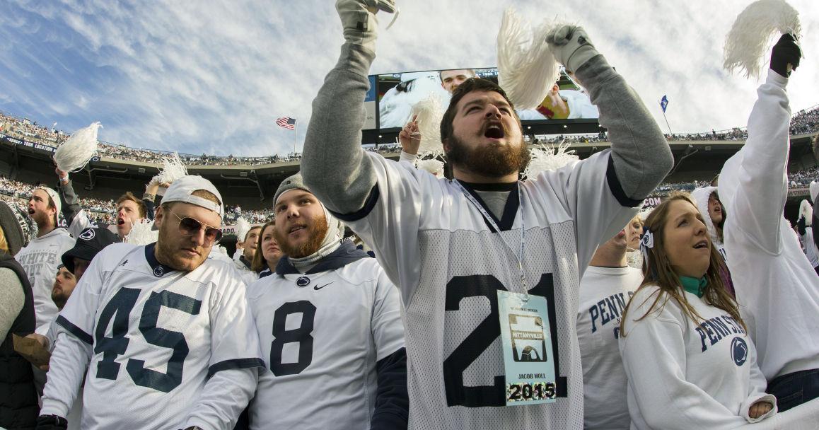 Penn State football’s fans enhance players’ game day experiences | Penn ...