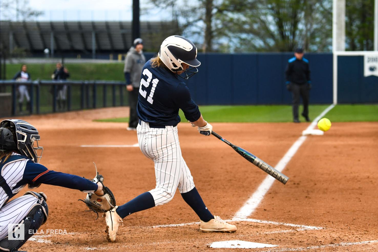 Claiming 11th win of season, Penn State softball beats Penn behind ...