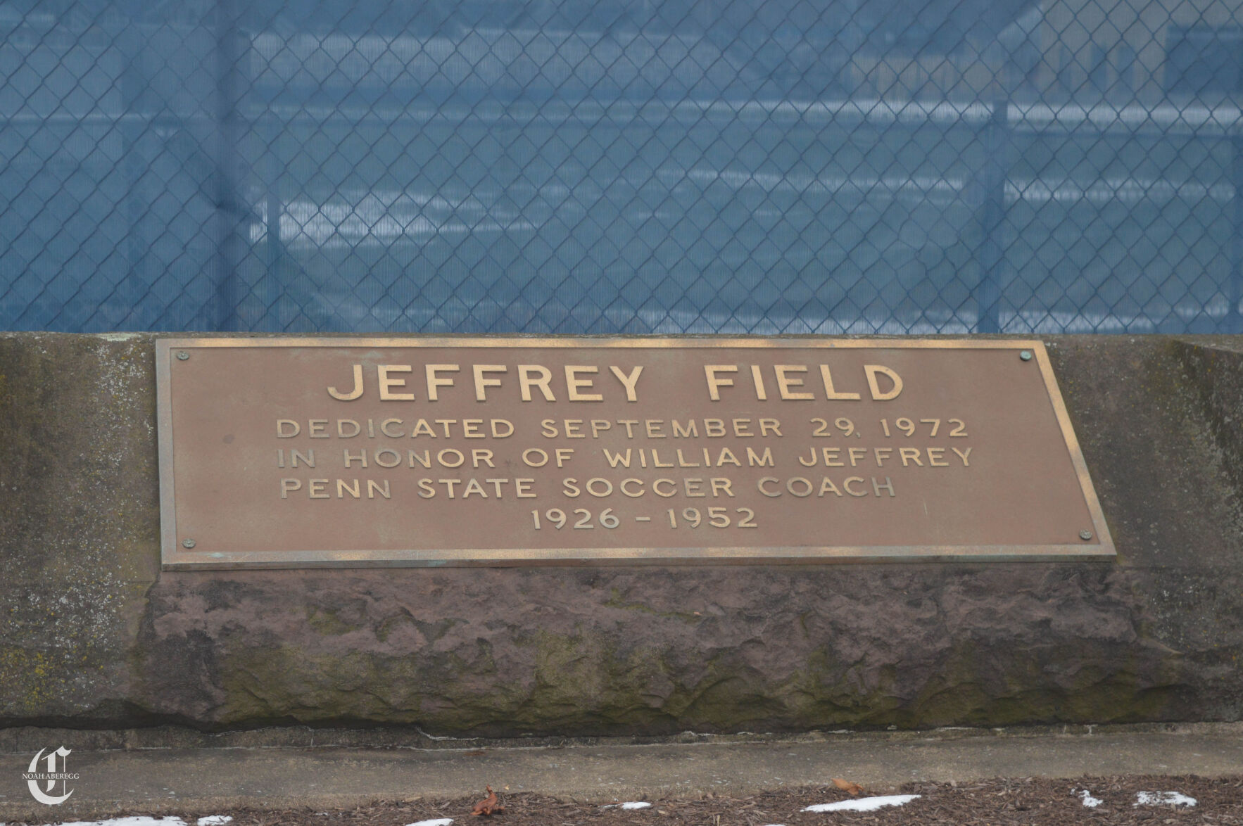 Jeffrey Field, plaque | | psucollegian.com