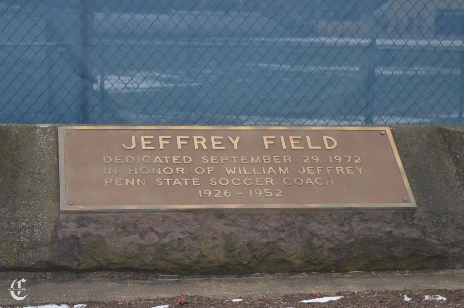 Jeffrey Field, plaque | | psucollegian.com
