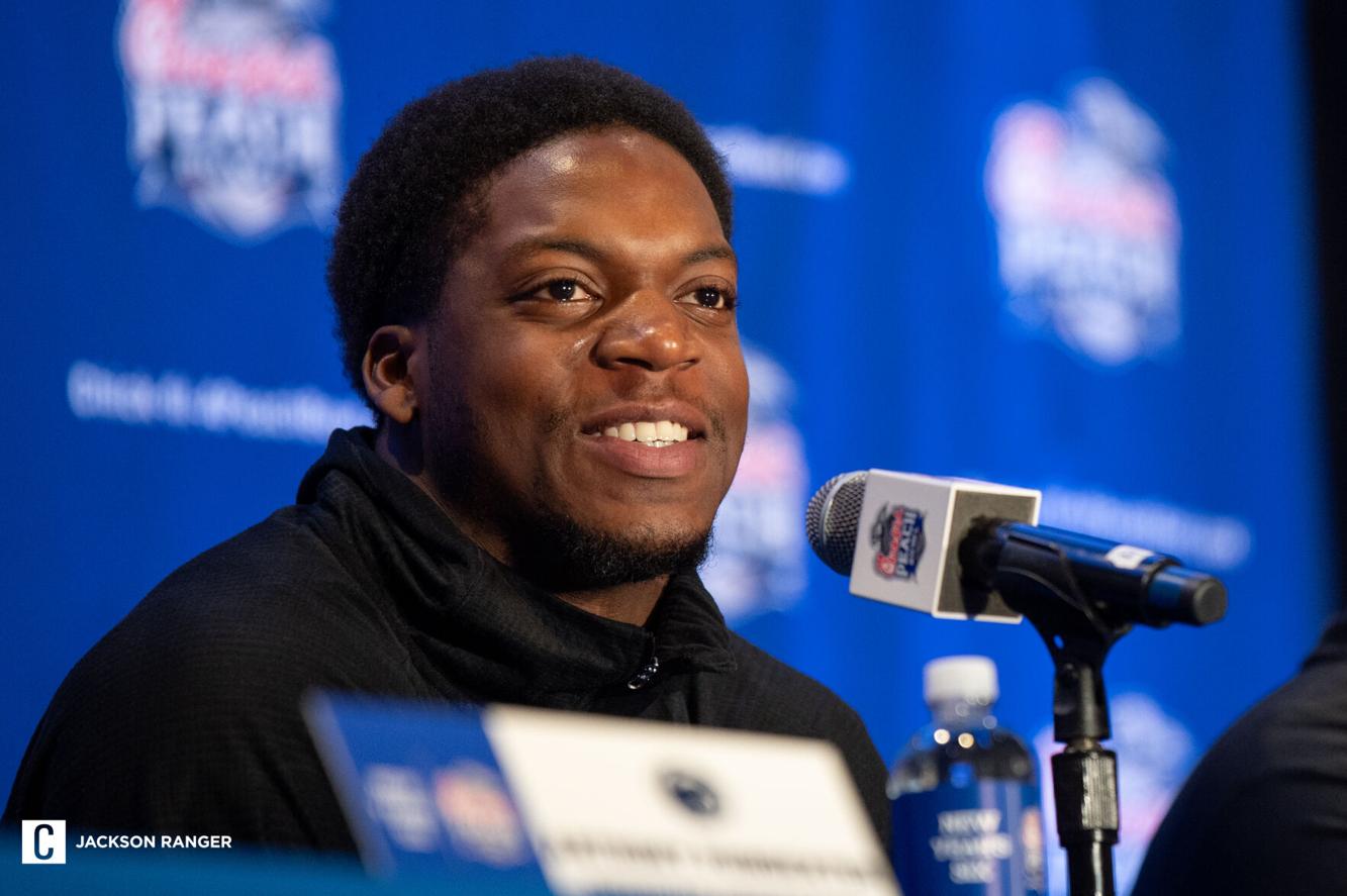 Penn State DE Adisa Isaac putting 2021 injury in the rearview after ...