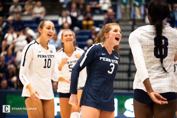 Penn State women’s volleyball sweeps Rutgers in first Big Ten matchup ...
