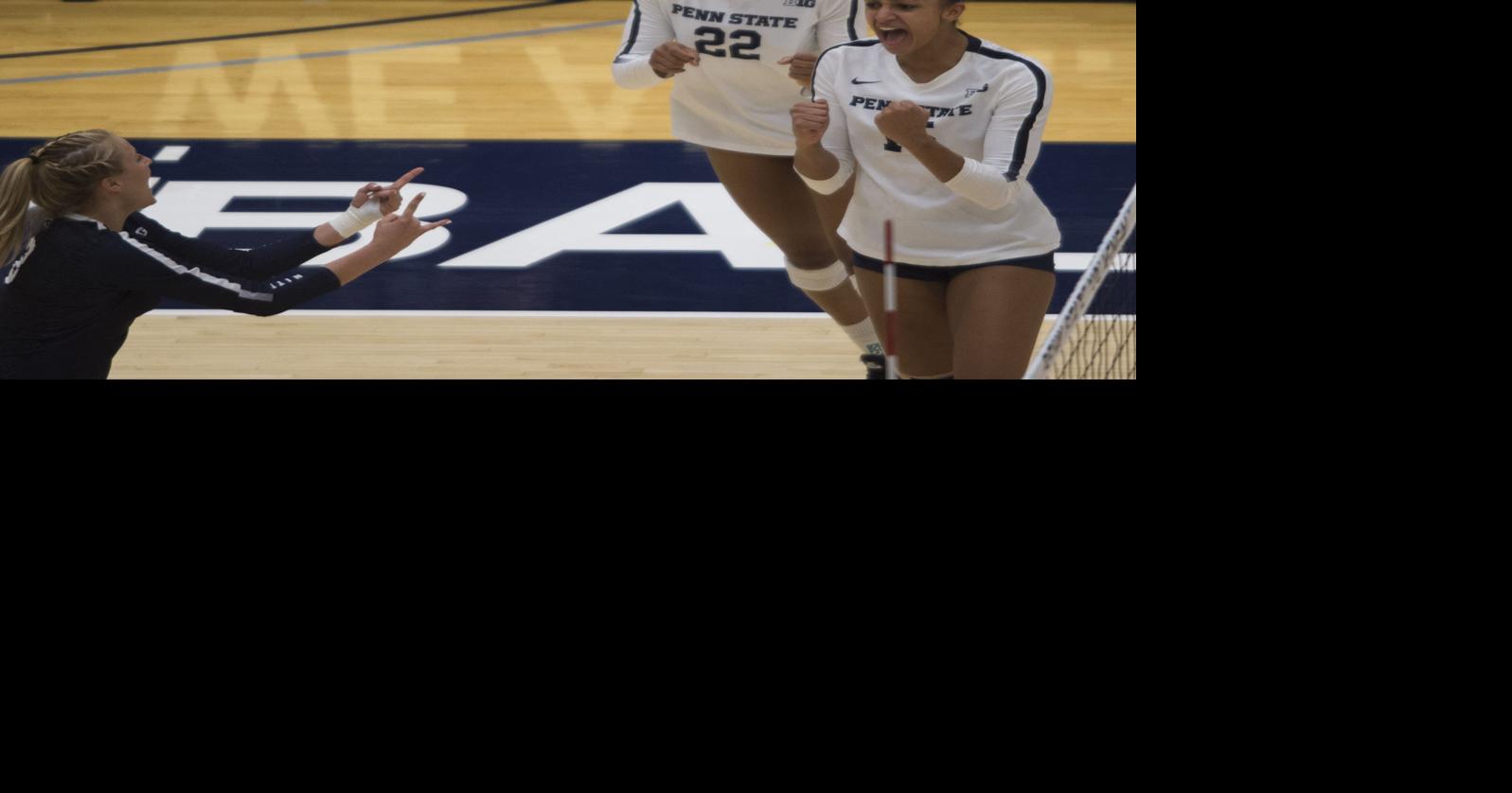 Penn State women's volleyball's Simone Lee and Haleigh Washington take ...