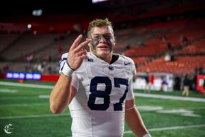TE Andrew Rappleyea feeling confident after career game | Penn State ...