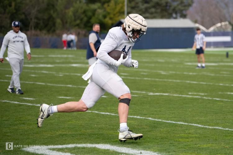 Ty Howle impressed with Tyler Warren, Penn State tight ends this spring ...