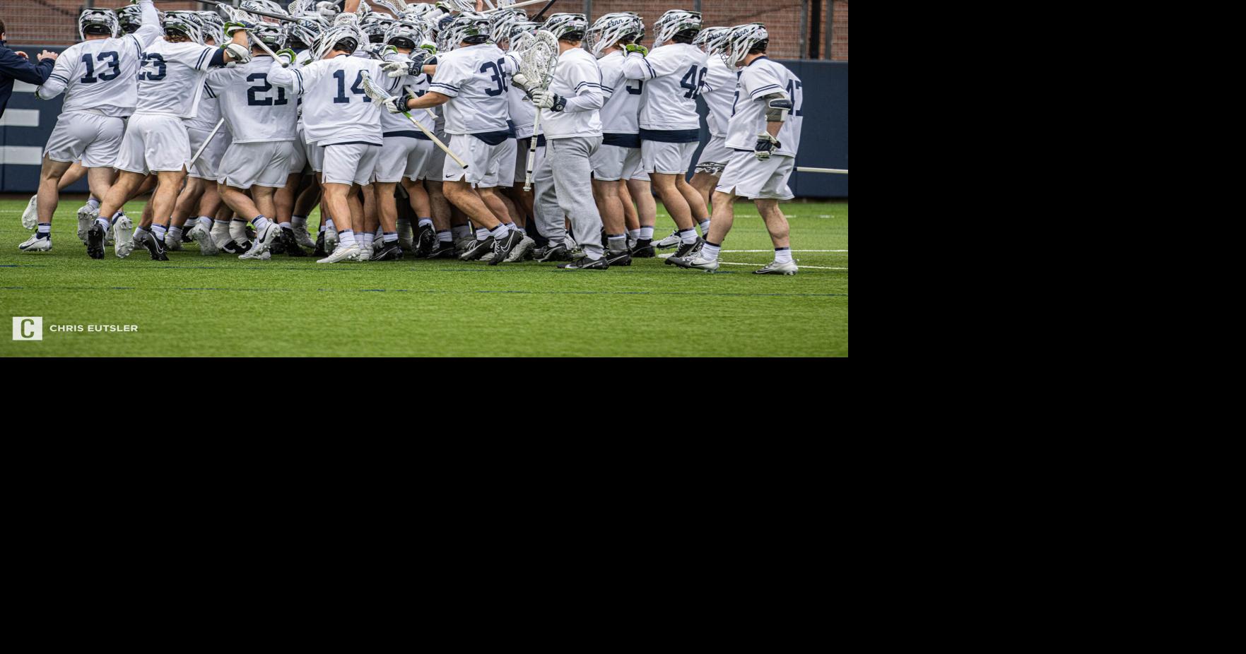 PSU Men's Lacrosse V. Yale, team celebrates | | psucollegian.com