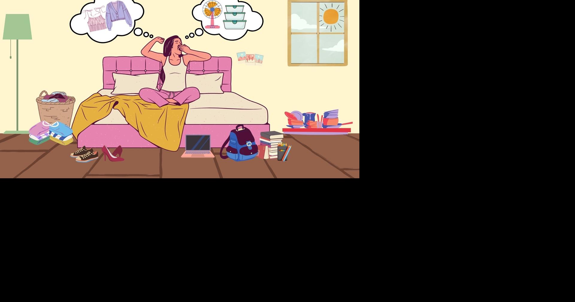 Things to bring to dorm graphic | | psucollegian.com