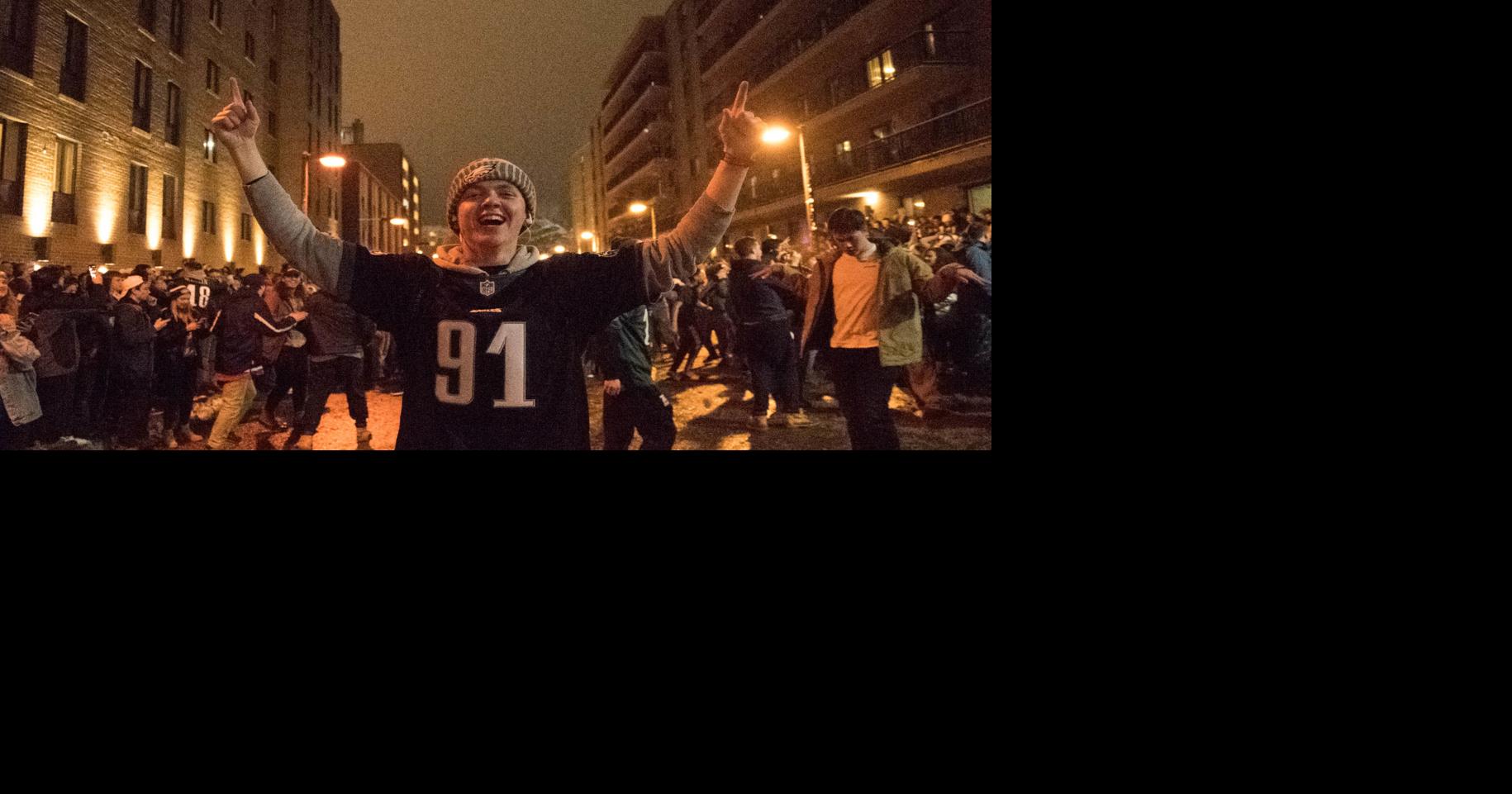 SEE IT: Penn State students riot downtown following Eagles win over ...