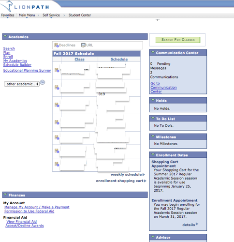 Amid year-long complaints, Penn State LionPATH reveals new contemporary ...