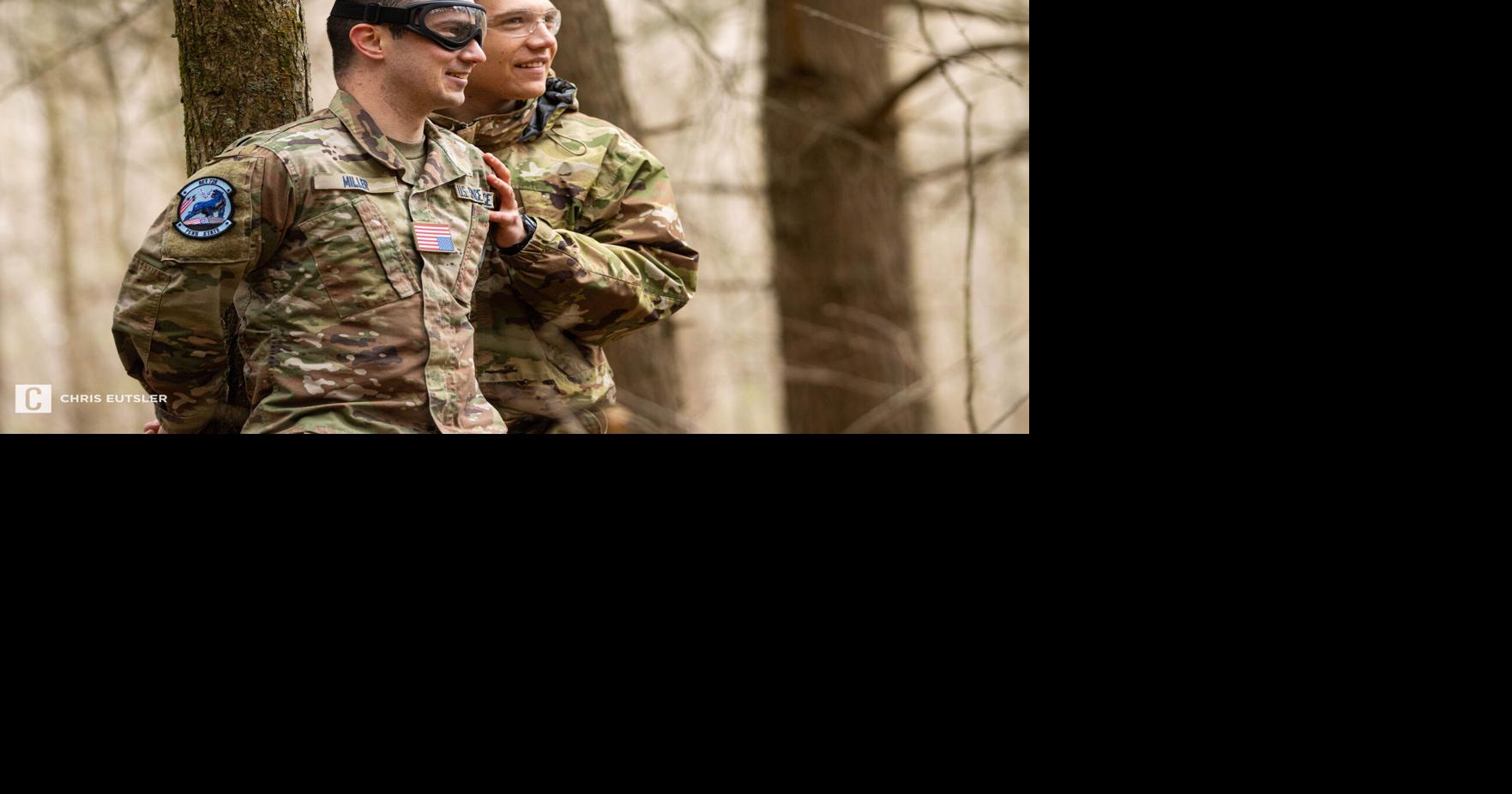 Air Force ROTC training, Shavers Creek, Lieutenant Miller ...