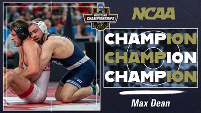Cornell transfer Max Dean snags 1st national title as a Penn State ...