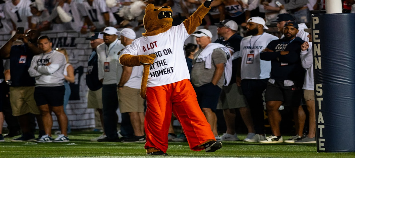 SEE IT: Penn State Blue Band shakes it off in Beaver Stadium | Penn ...