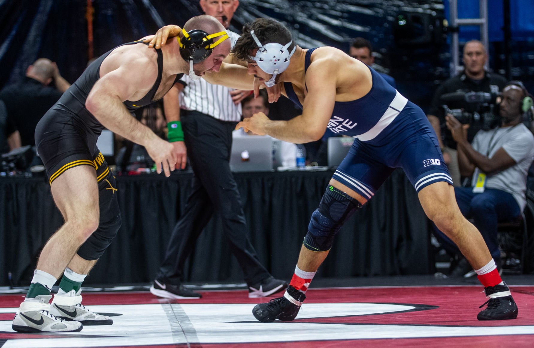 Big Ten wrestling tournament, Vincenzo Joseph and Alex Marinelli ...