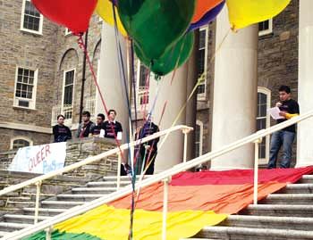 LGBTA rally promotes Coming Out Day | Archived News | Daily Collegian ...