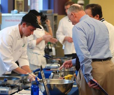 Students battle to create the perfect burger | Archived News | Daily ...