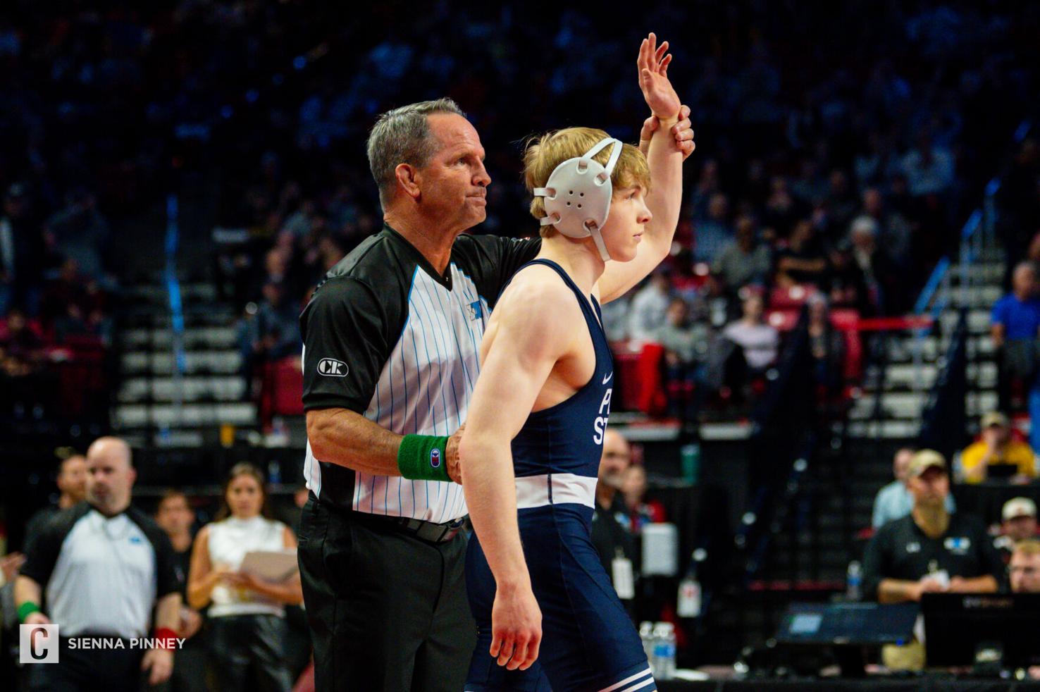 Big Ten Wrestling Championship, Braeden Davis Quarterfinals ...