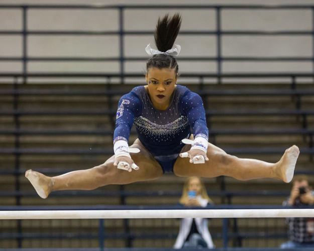 Penn State women's gymnastics closes off season in record numbers ...