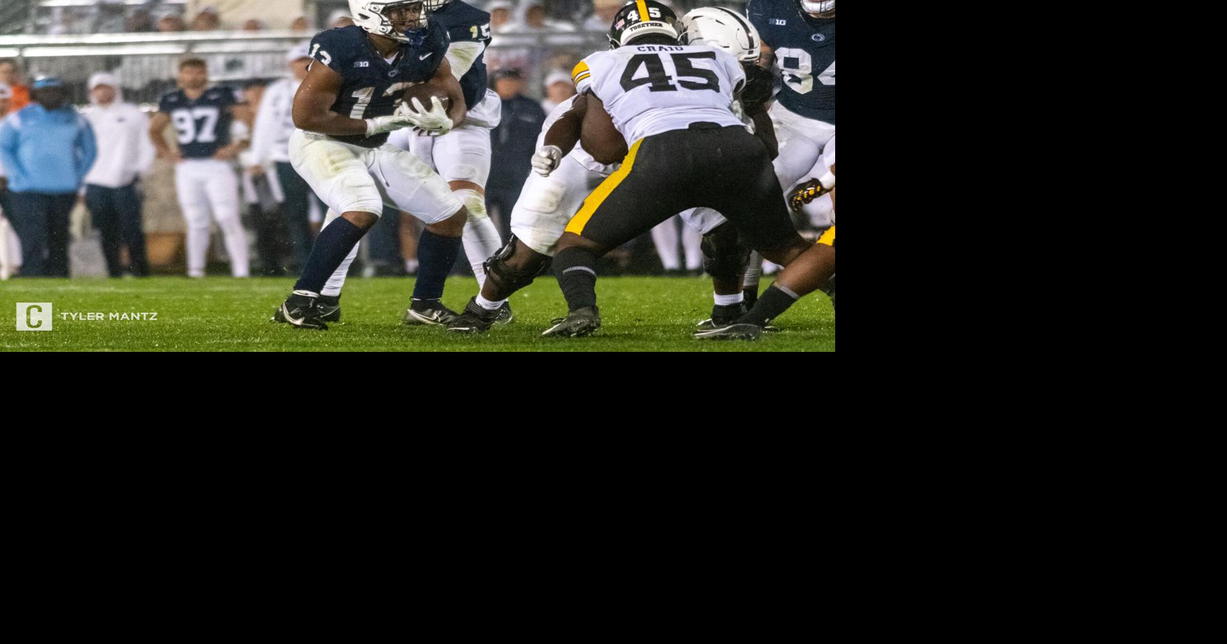 PSU Football v. Iowa, Drew Allar Handoff | | psucollegian.com