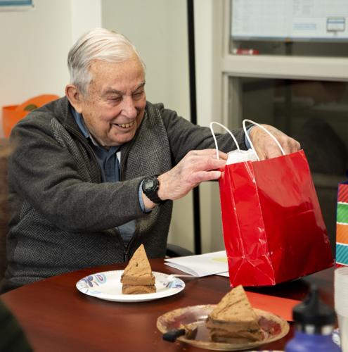 'I'm a lucky guy': Penn State research assistant celebrates his 90th ...