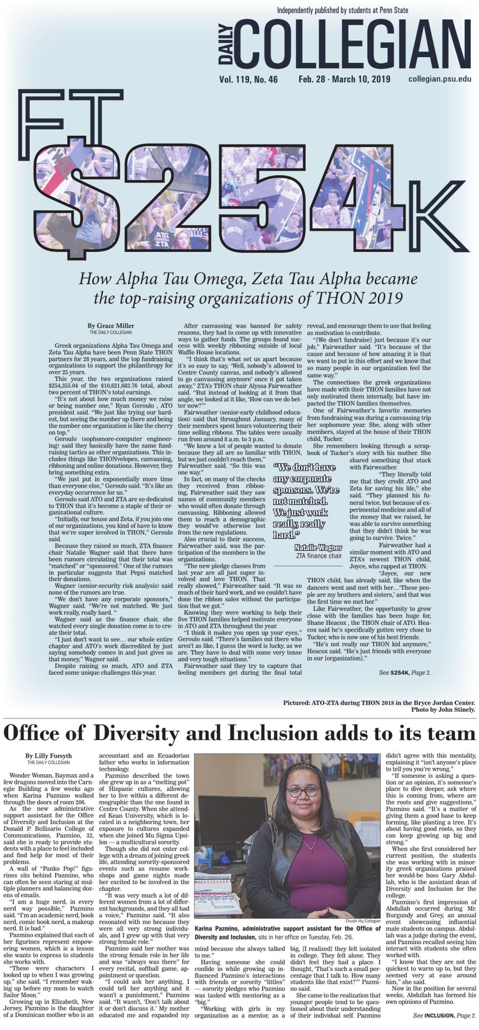 The Daily Collegian for Feb. 28, 2019 | Print Editions | Daily ...