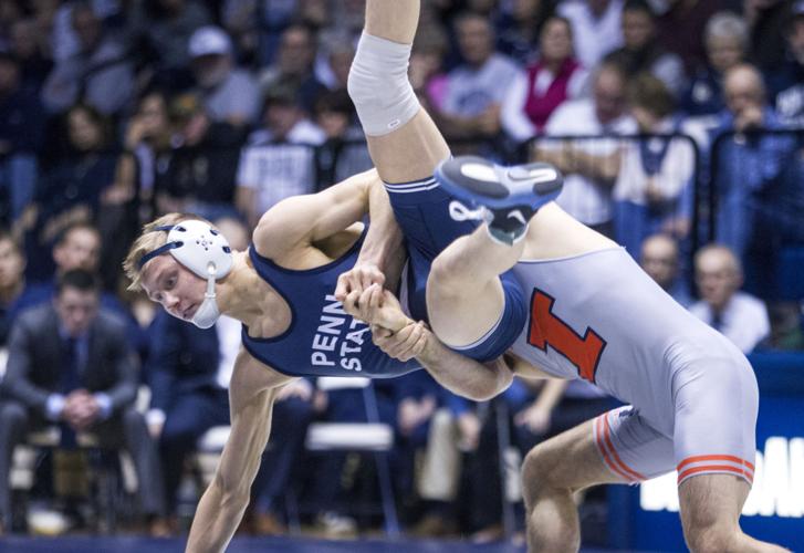 Penn State wrestling’s Mark Hall has impressive first weekend at Rec ...