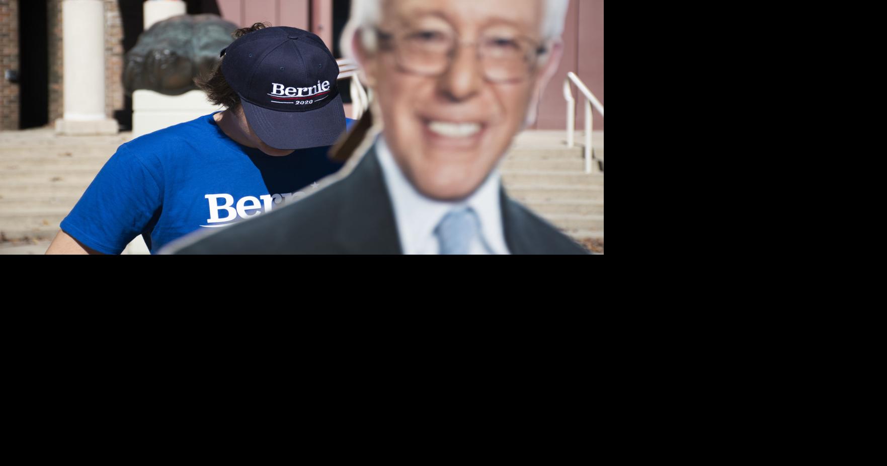 PHOTOS: Students for Bernie set up outside Palmer Art Museum | News ...