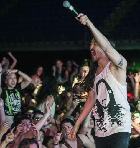 Steve Aoki Performs At The Bryce Jordan Center News
